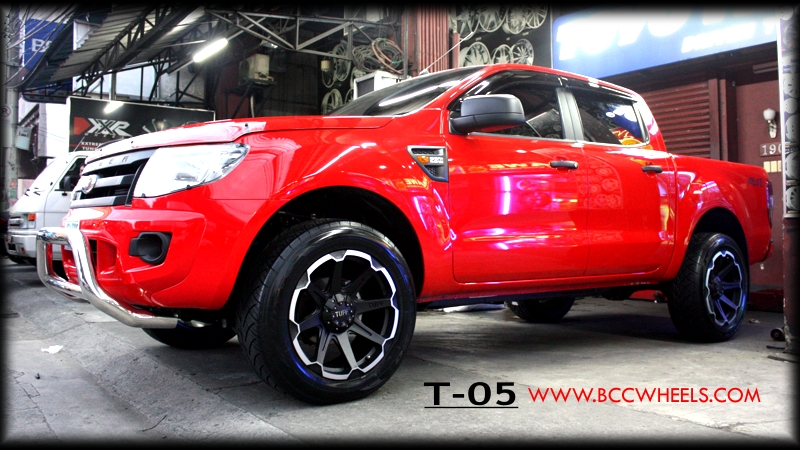 Ford Ranger with TUFF A/T - T-05 & Nitto Terra Grappler 20 Inch