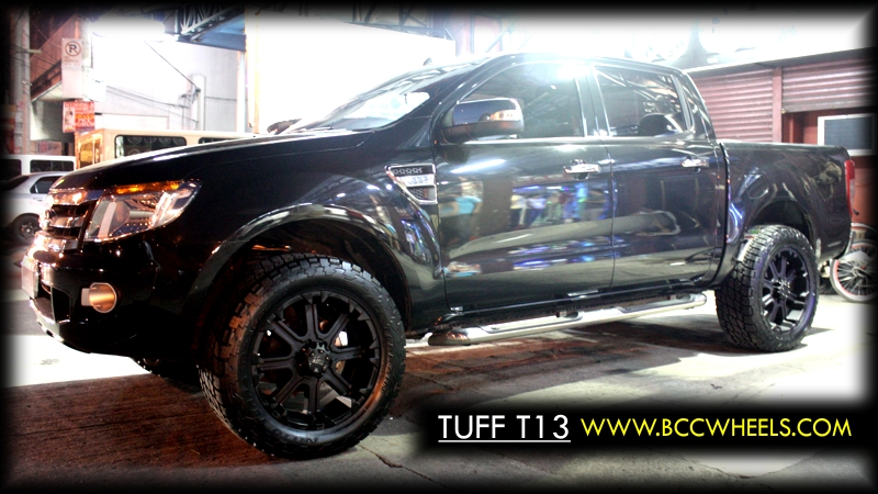 Ford Ranger with 20 Inch TUFF A/T - T-13 & Nitto Terra Grappler